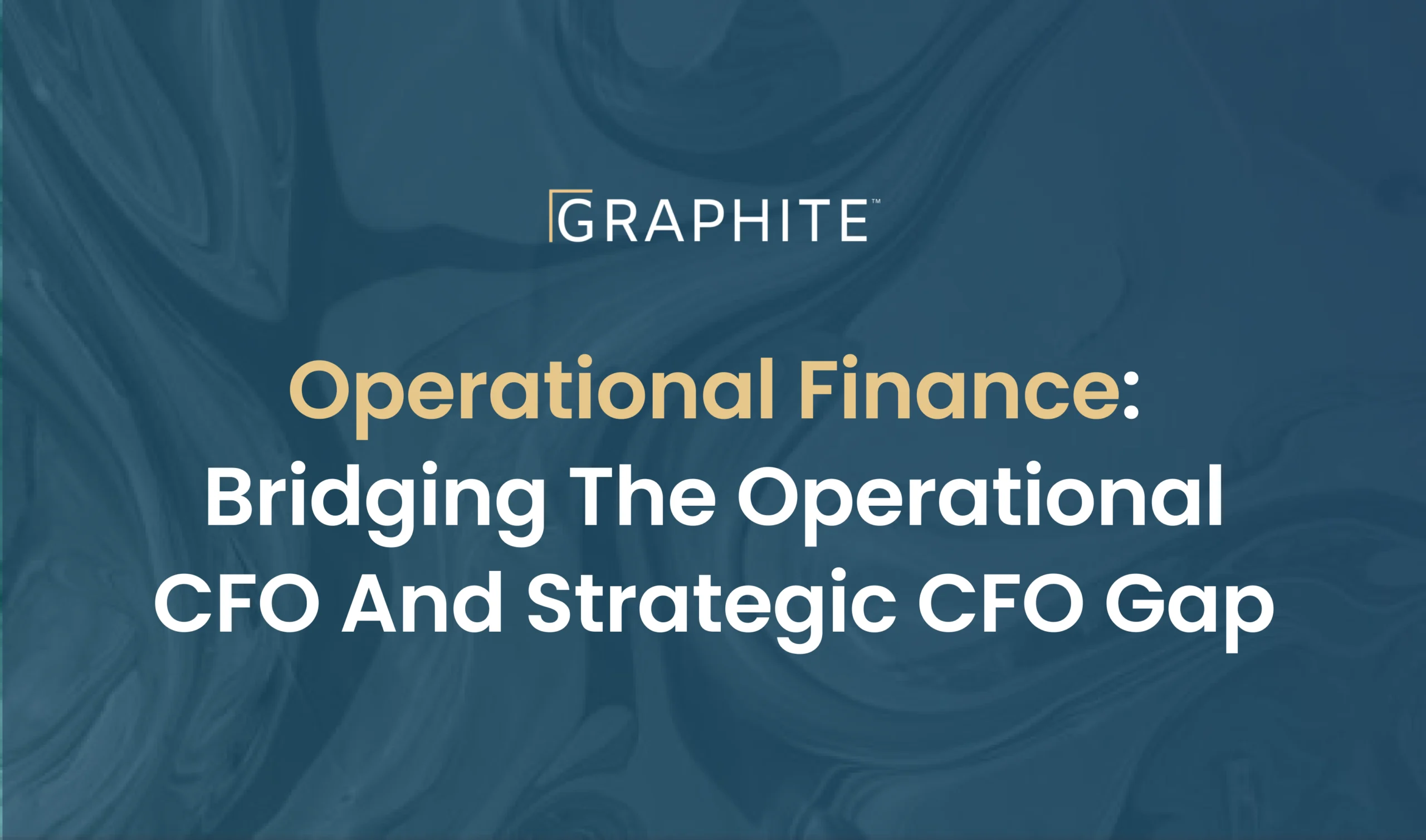 Operational Finance: Operational CFO vs Strategic CFO | Graphite Financial